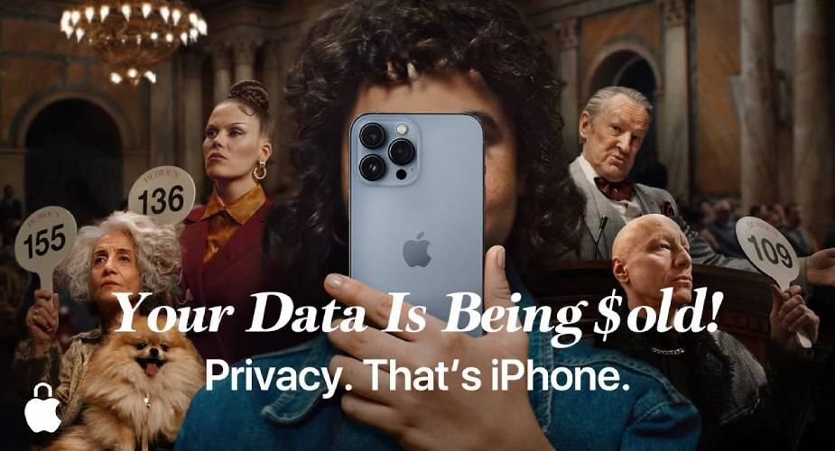 Data Auction - nowa reklama Apple promująca zabezpieczenia prywatności ...