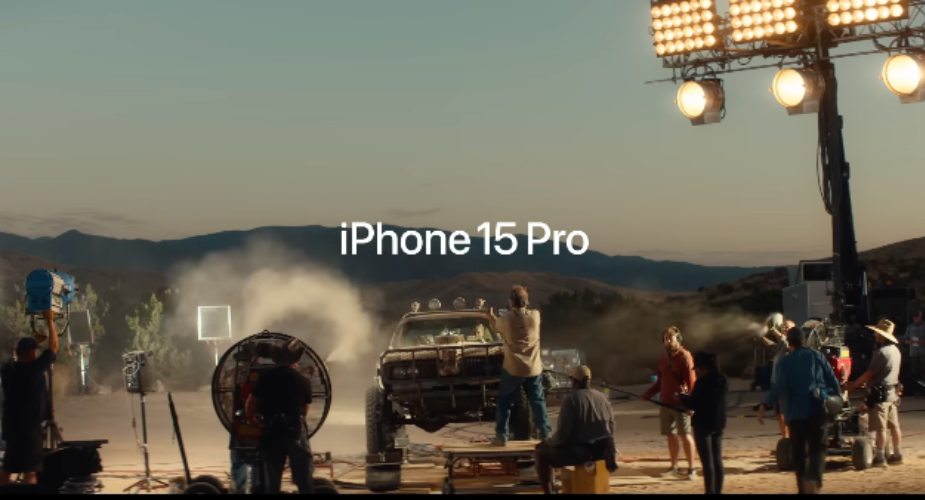 Nowa reklama promująca iPhone'y 15 z linii Pro - MyApple.pl